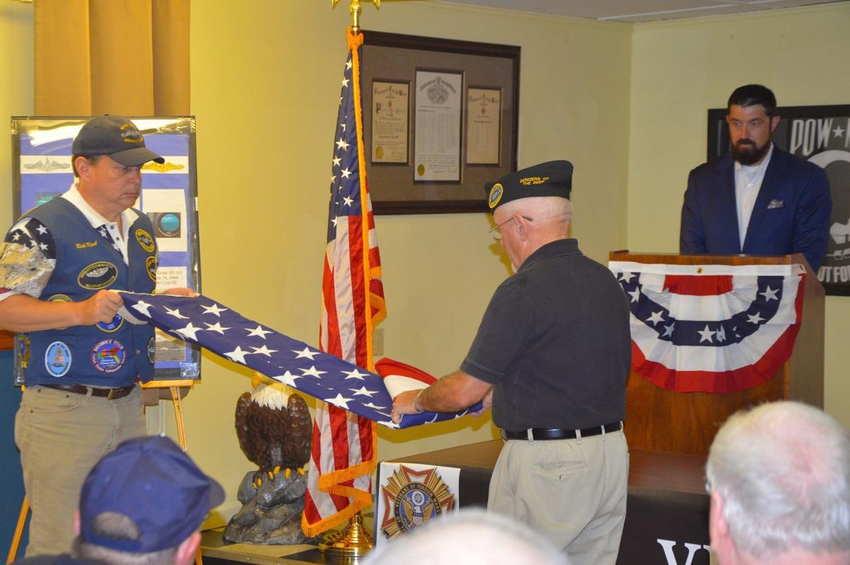 Local VFW Post retires flags for National Flag Day | News ...
