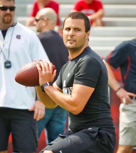Garcia at USC's pro day with an eye on pro football future