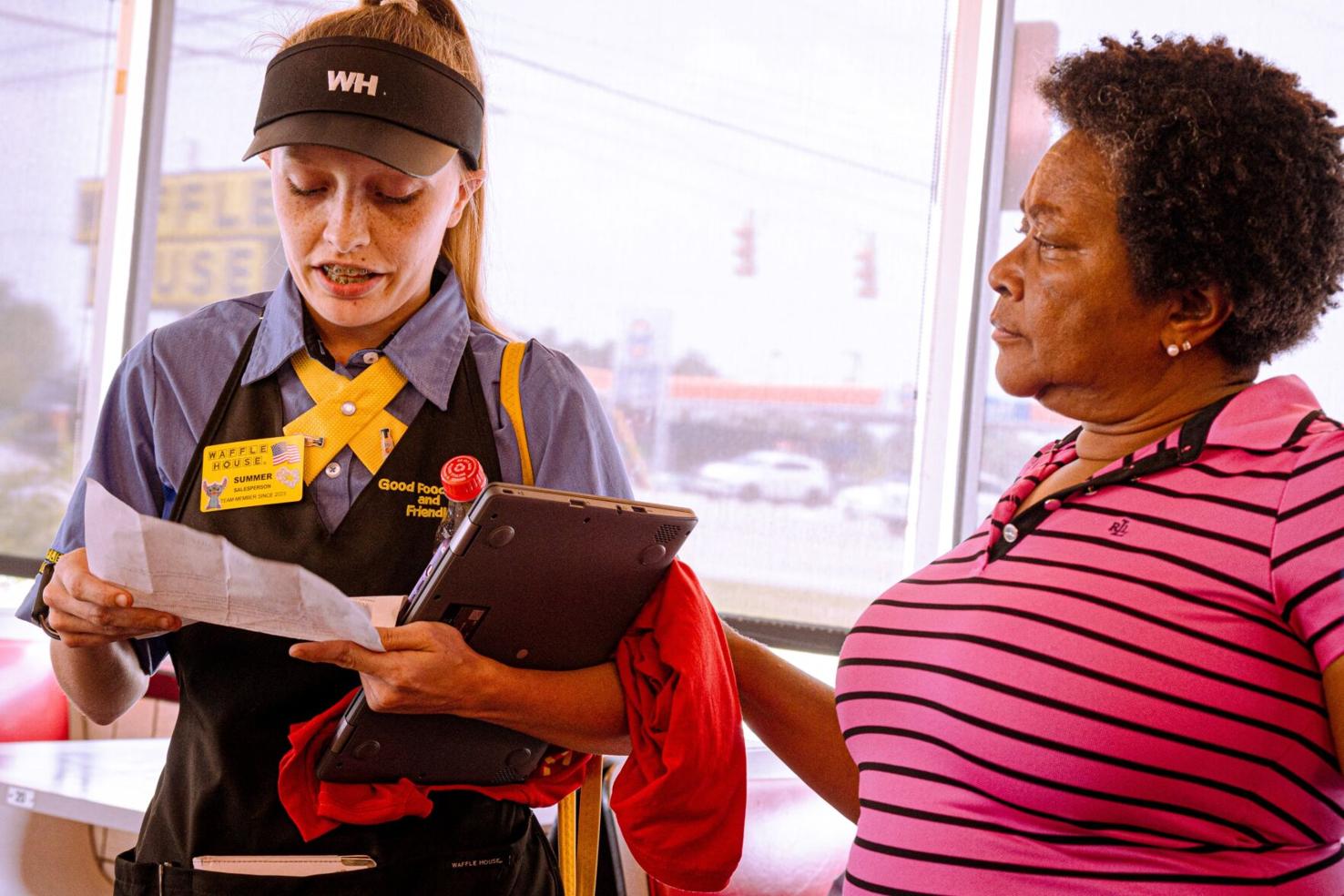 'Working for scraps': Columbia Waffle House workers strike over low pay ...