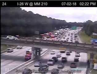 1 killed in 5-vehicle wreck that shut down I-26 east in North Charleston