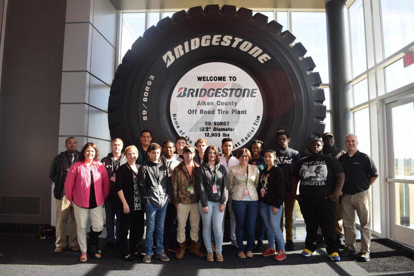 Bridgestone, ATC tour gives Aiken High students firsthand look at ...