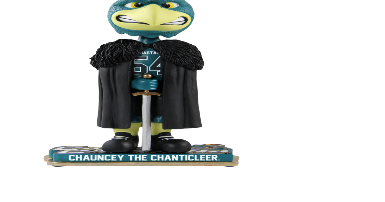 'Coastal Carolina is the real deal': FOCO creates CCU mascot bobblehead