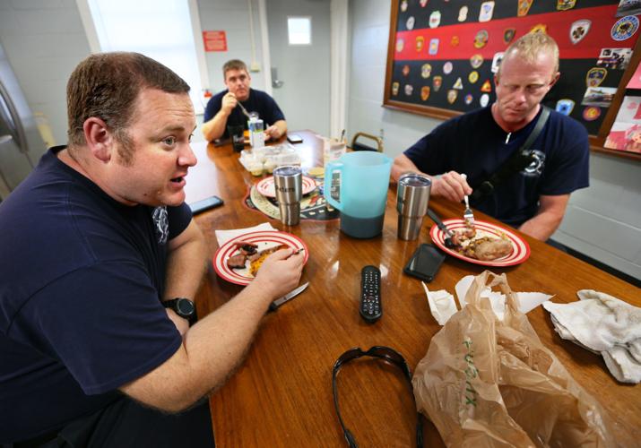 Firefighters' eating habits alarm health professionals