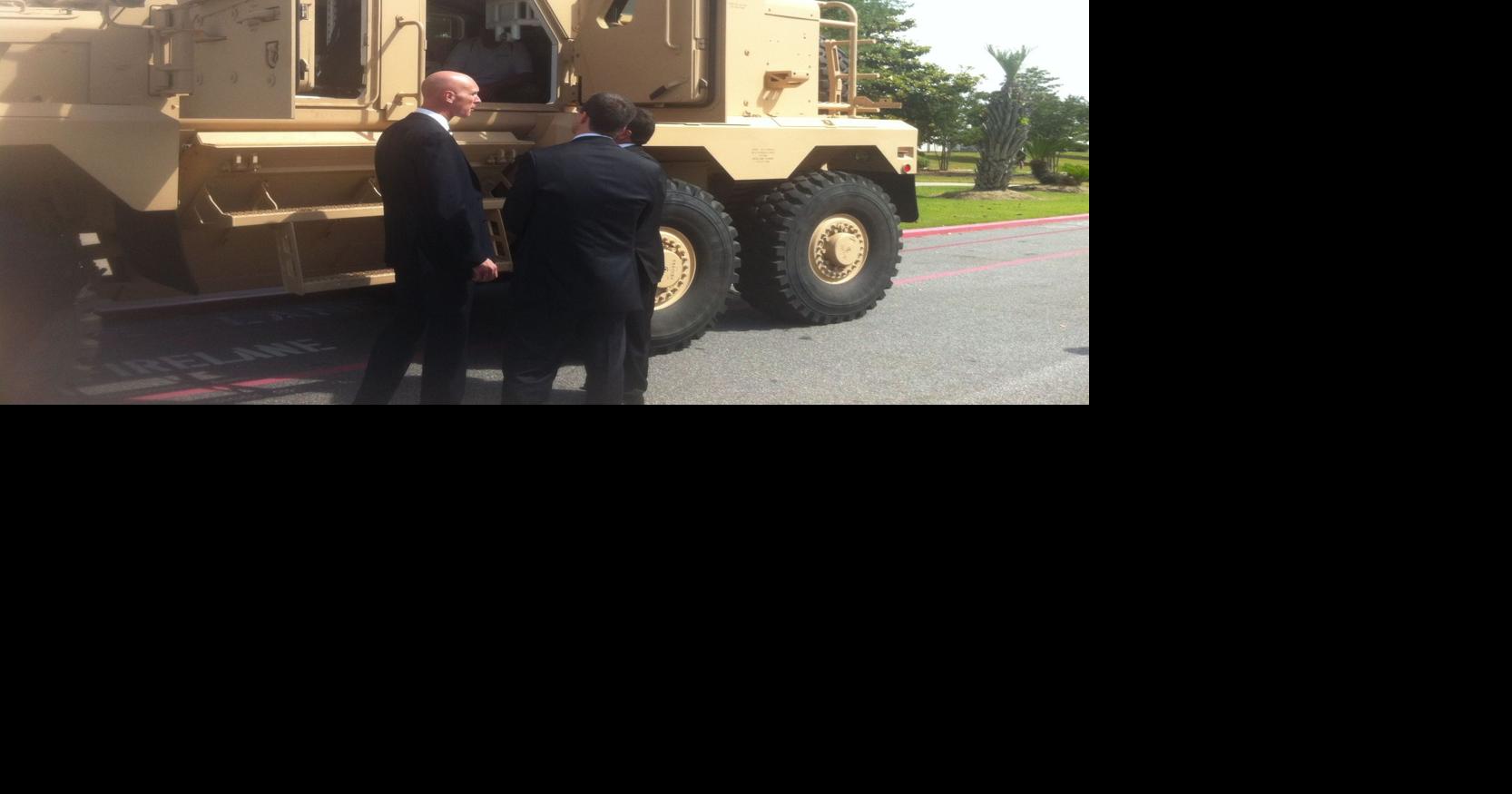 Local steel firm to build MRAPs, sell them to General Dynamics