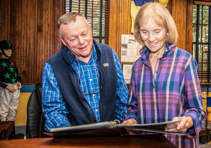 Suzy Haslup has a passion for horses