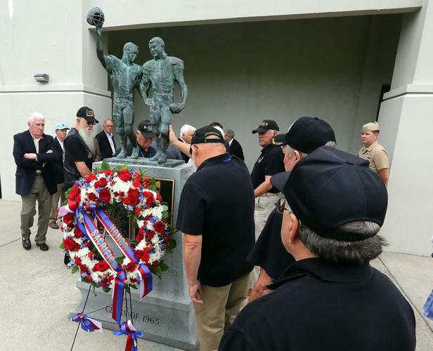 'He saved our lives.' The story behind Citadel football's Vietnam memorial