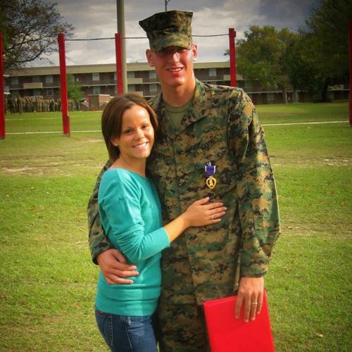 The door to freedom: Purple Heart recipient and family receive new home ...