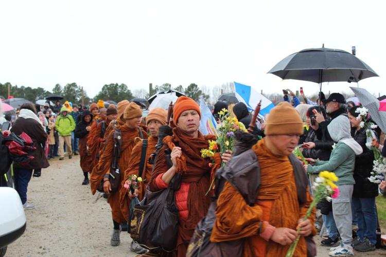 ‘Walk for Peace’ monks make final SC stops in York County