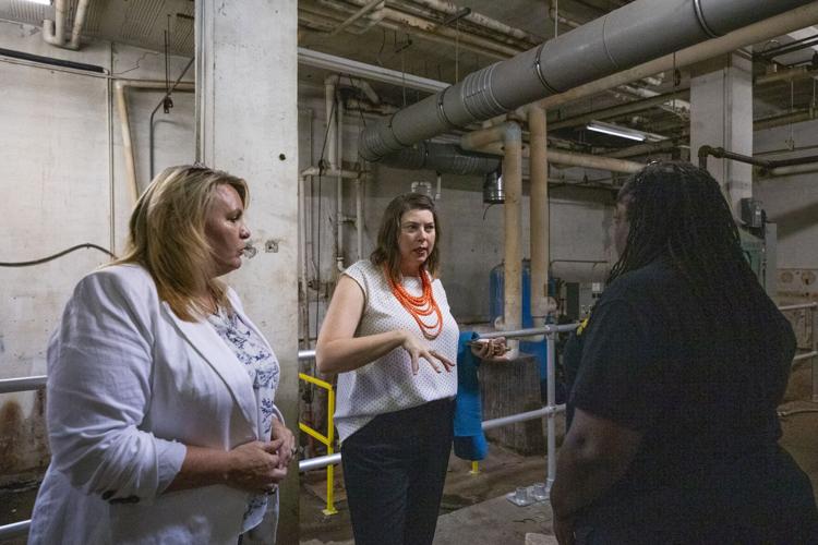 Photos: Developers tour Joseph Floyd Manor