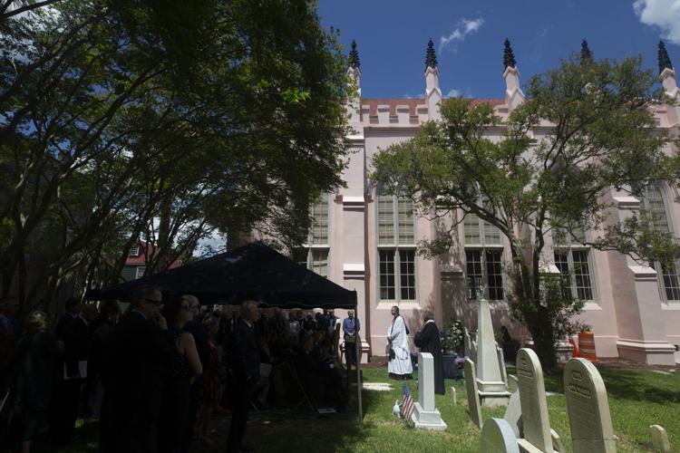 Photos: John Jenrette Jr. laid to rest at French Huguenot Church ...