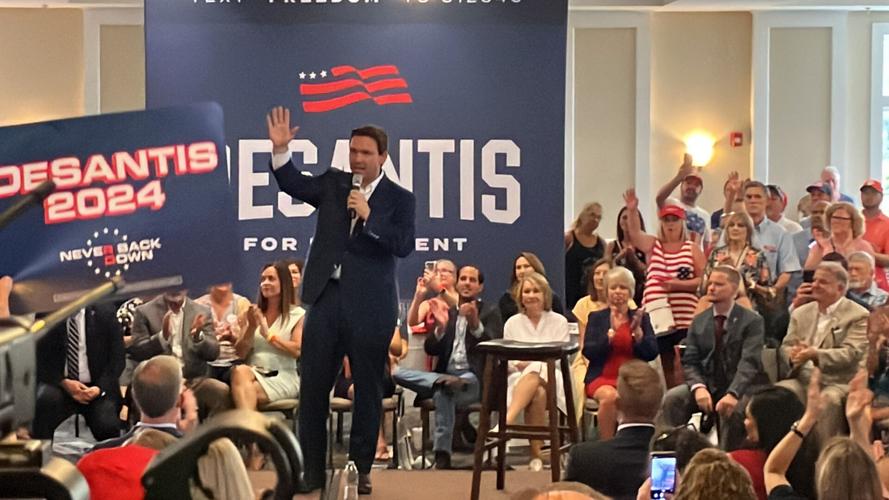 DeSantis takes on Trump, LGBT activists in Tega Cay | Rock Hill News | postandcourier.com