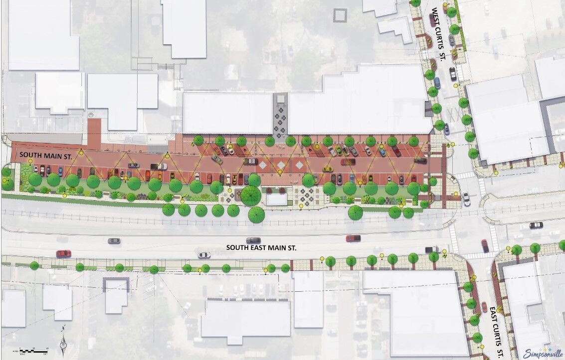 Downtown Simpsonville gets new look with city hall and park