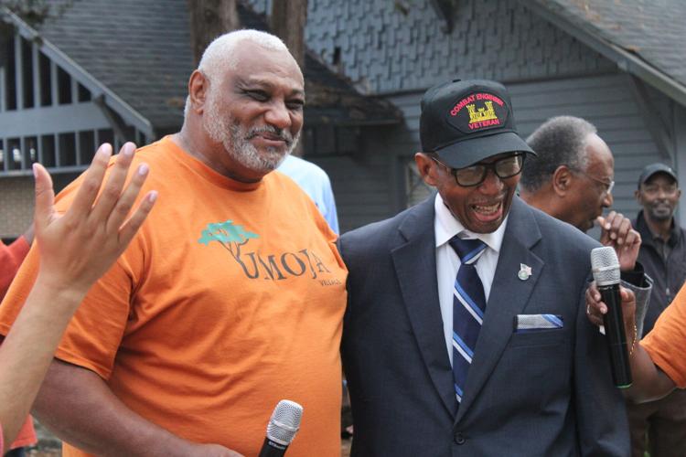 'Quite an honor': Umoja Village unveils sign honoring Richard Johnson Jr.