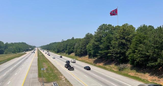 Upstate dispute over massive Confederate flag flying along I-85 gets a ...