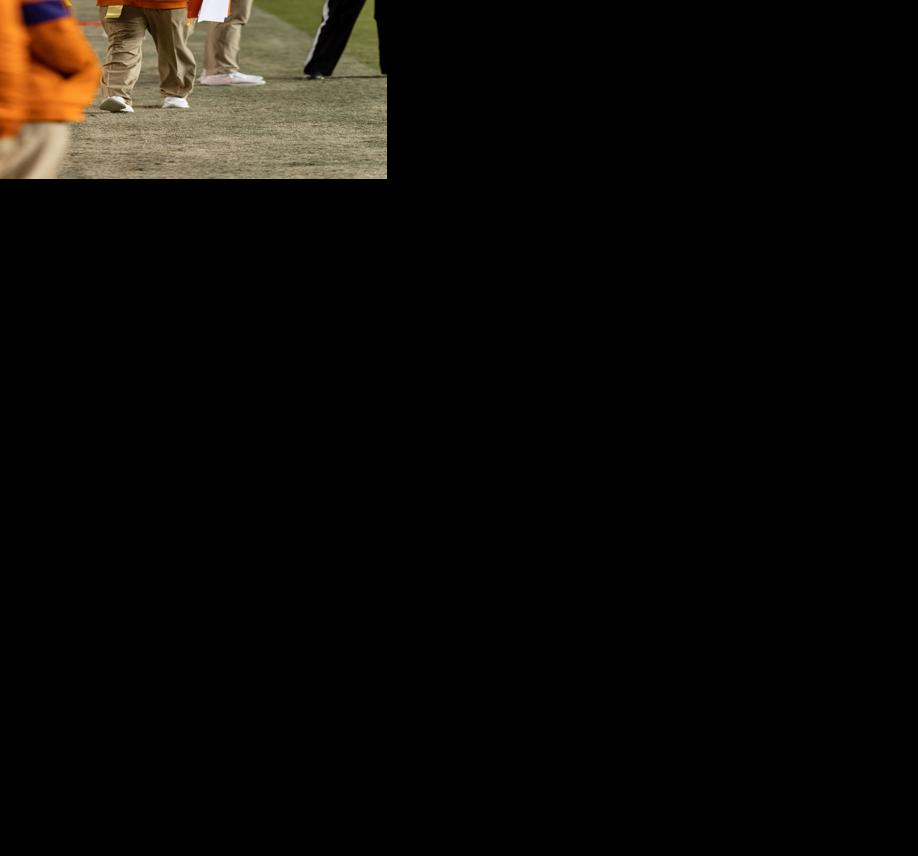 Clemson defensive coordinator Wes Goodwin is out