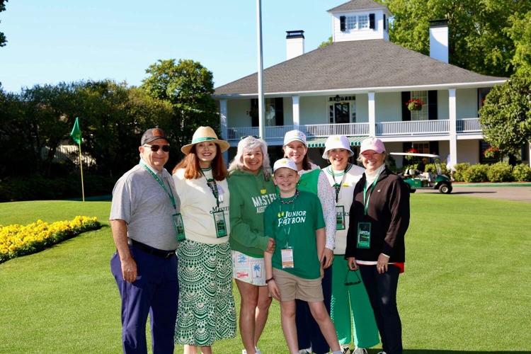 It's a snap for patrons to get a free photo during Masters