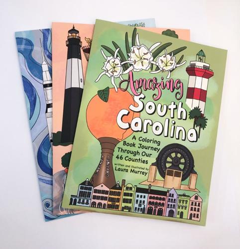 Aiken landmarks featured in South Carolina coloring book