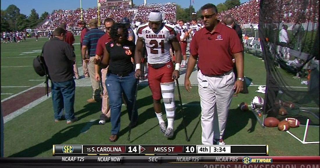 10 Past '11: Injury, interception define Gamecocks' costly win at ...