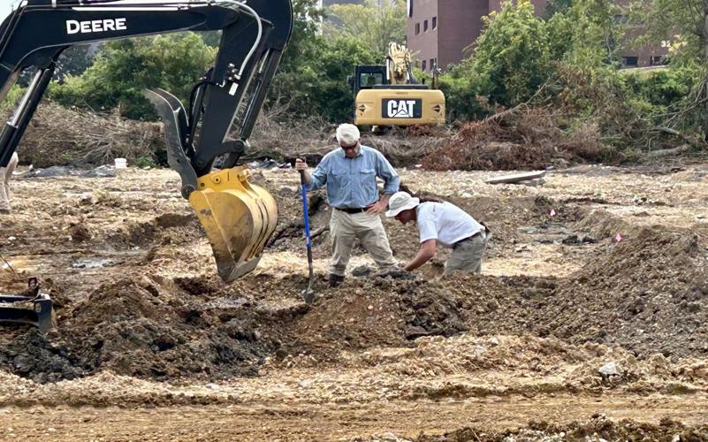 Archaeologists dig into history of Florence's Gamble's Hotel