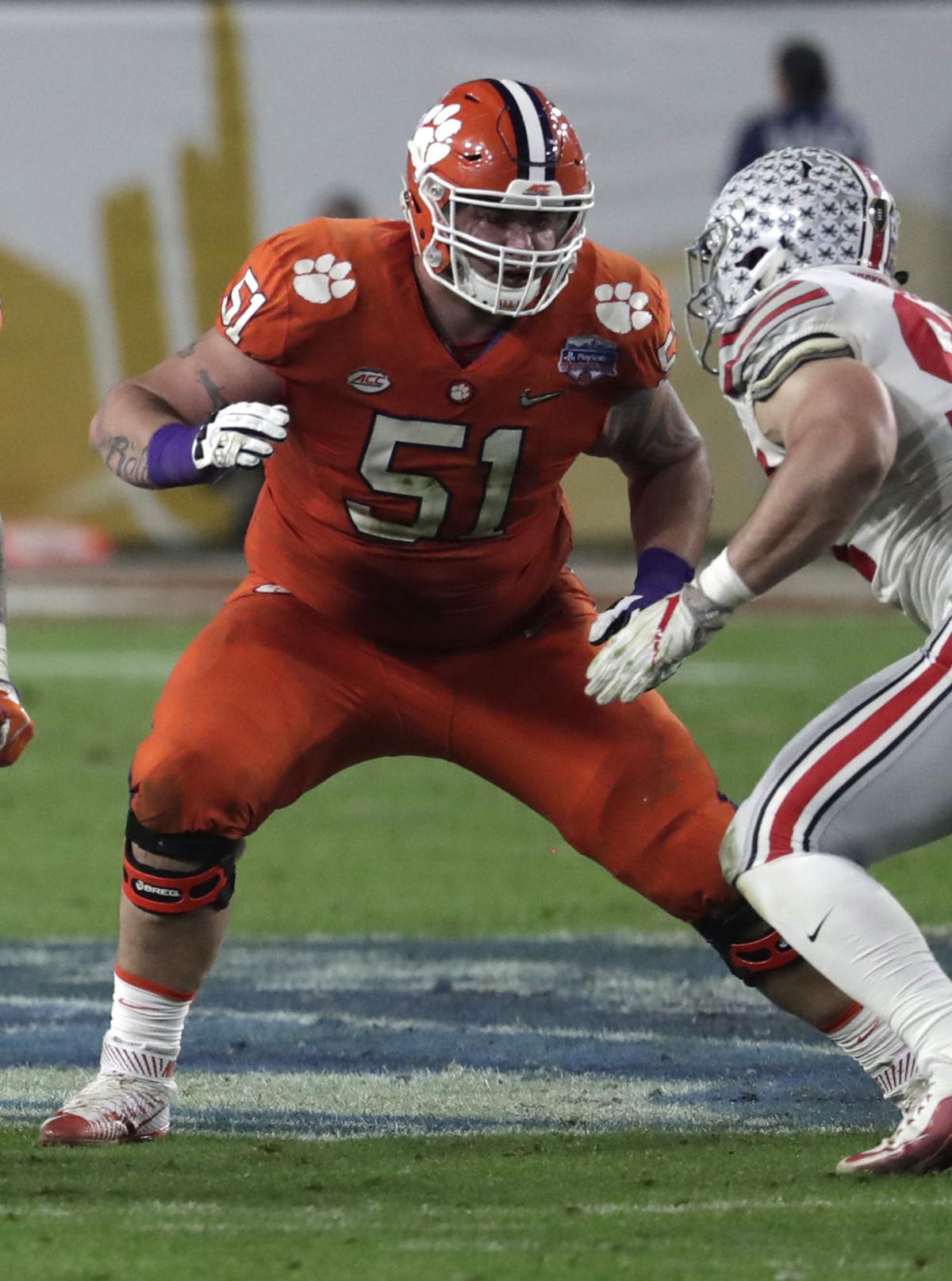 Williston's Taylor Hearn fits right in with Clemson's physical ...