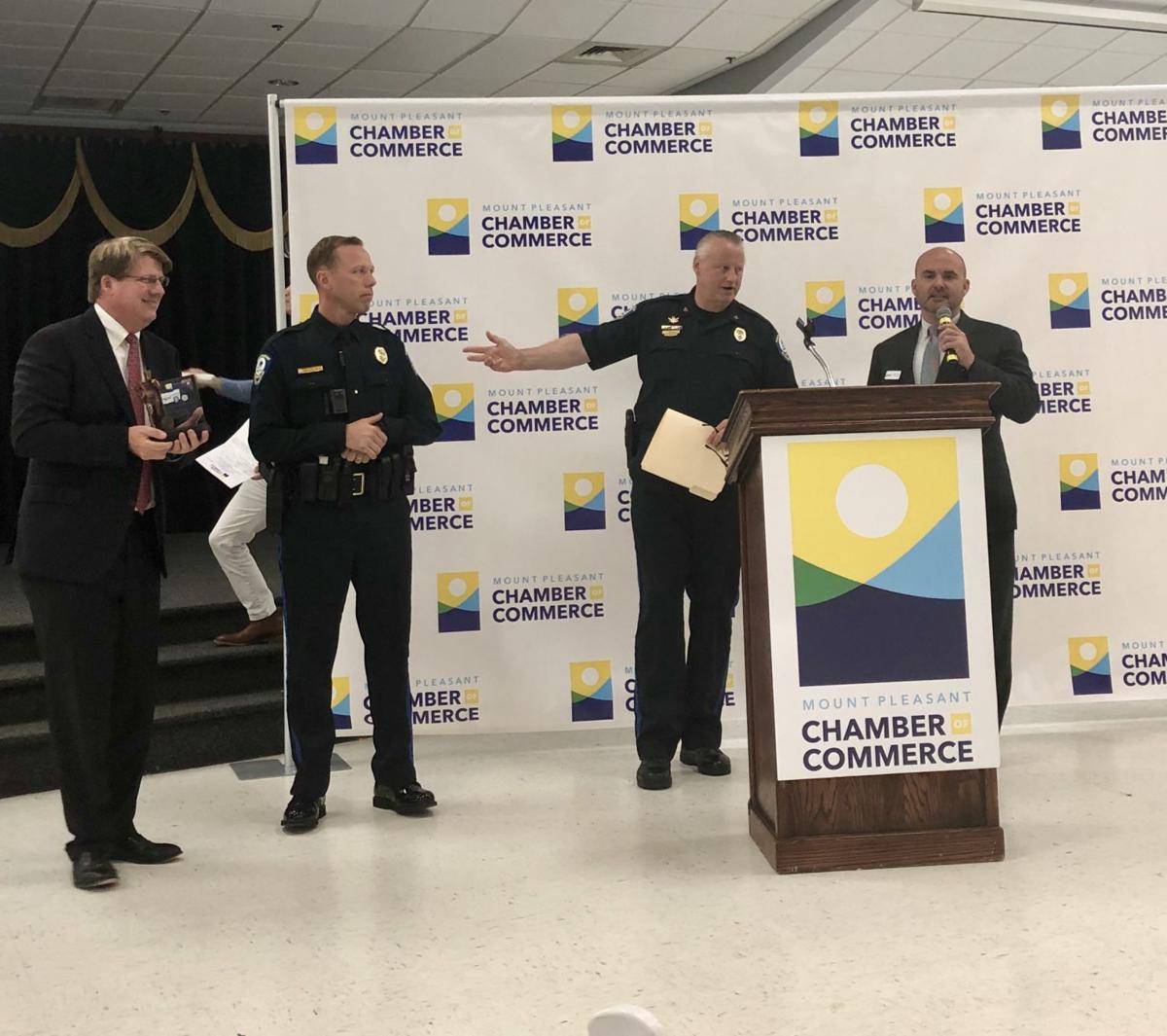 MUSC presents update to Mount Pleasant Chamber; police officer ...