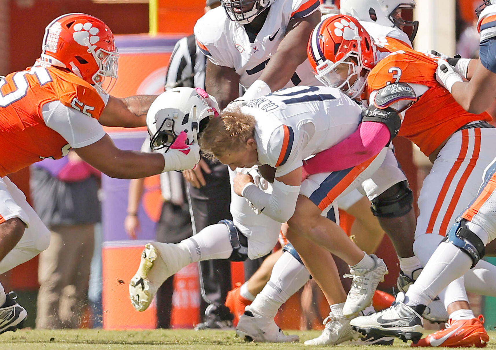 Dabo Swinney, Clemson rout Tony Elliott, Virginia in ACC win