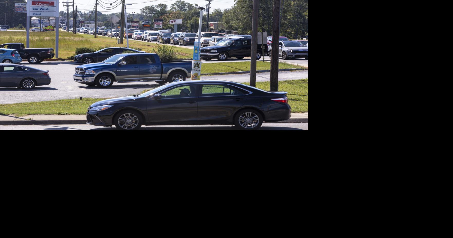 Upstate SC sees long lines, gas pump shortage after Helene | Hurricane ...