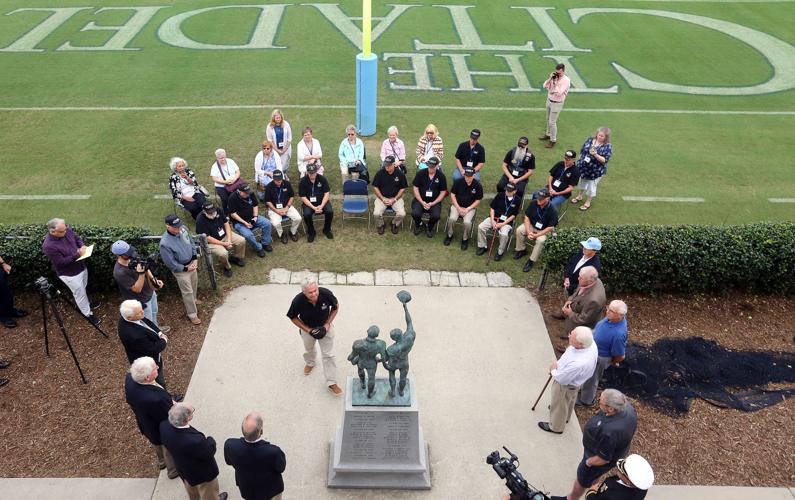 'He saved our lives.' The story behind Citadel football's Vietnam memorial