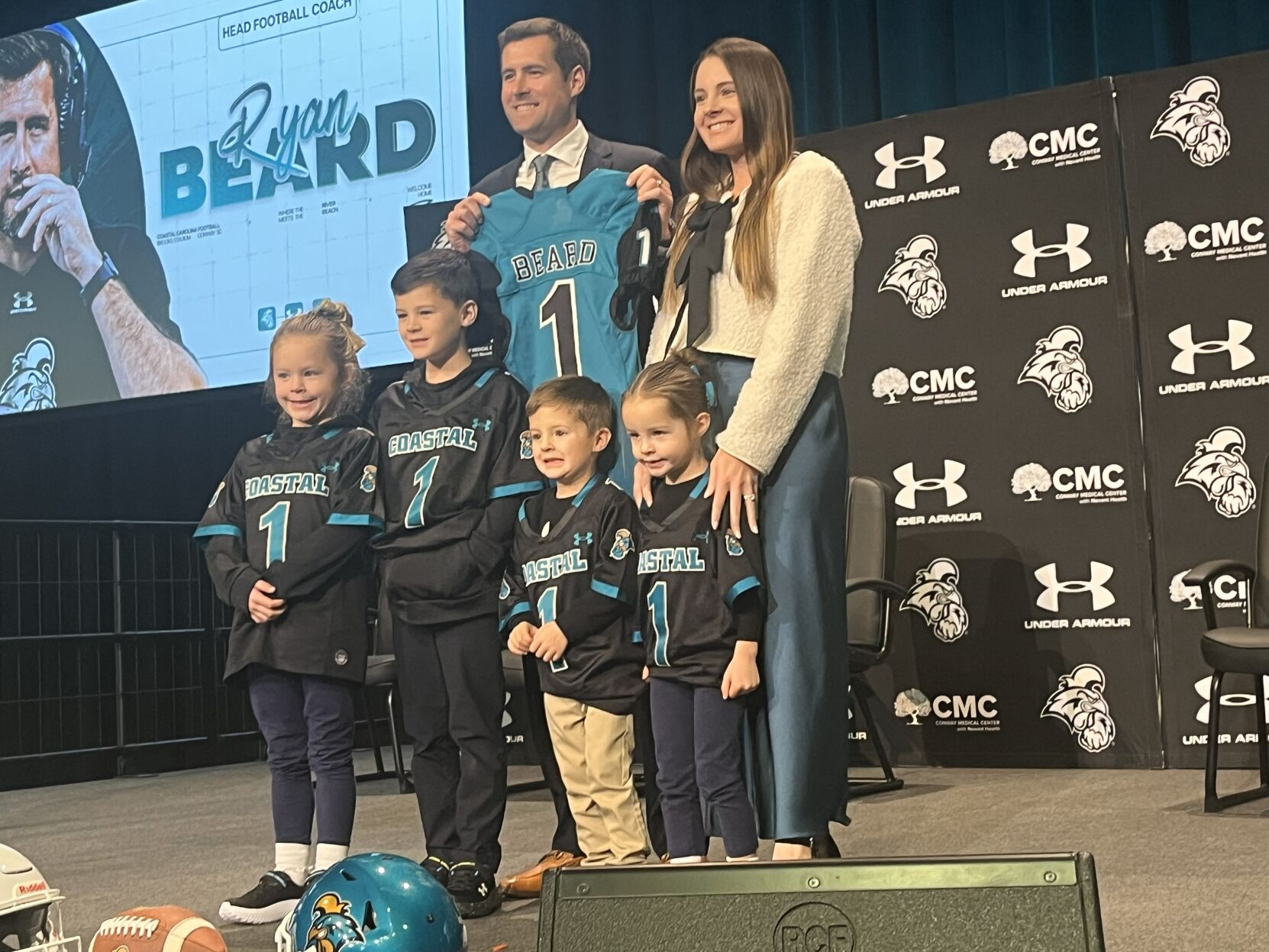 Why Ryan and Katie Beard wanted to come to Coastal Carolina