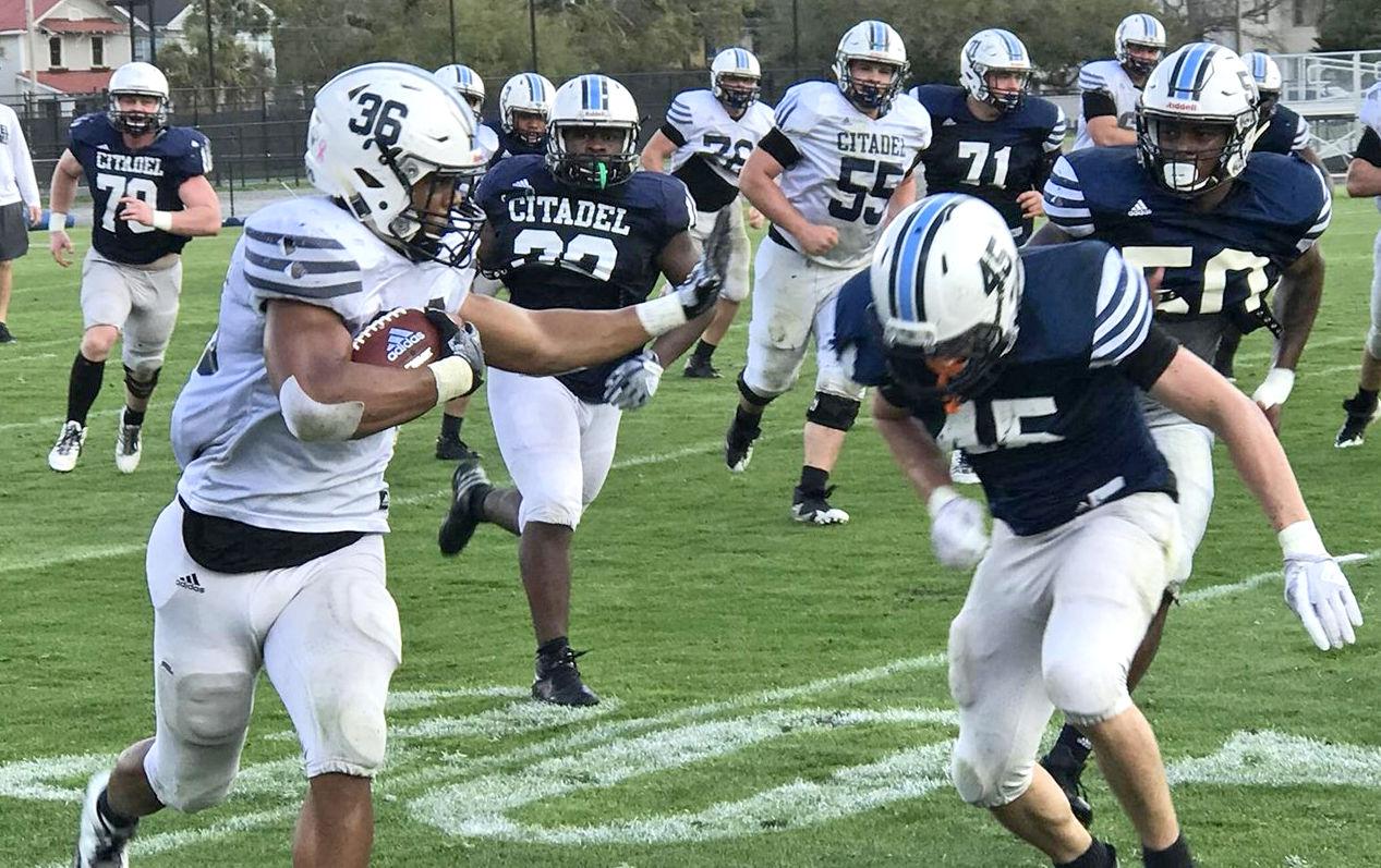 Citadel football hosts first spring scrimmage | Sports | postandcourier.com