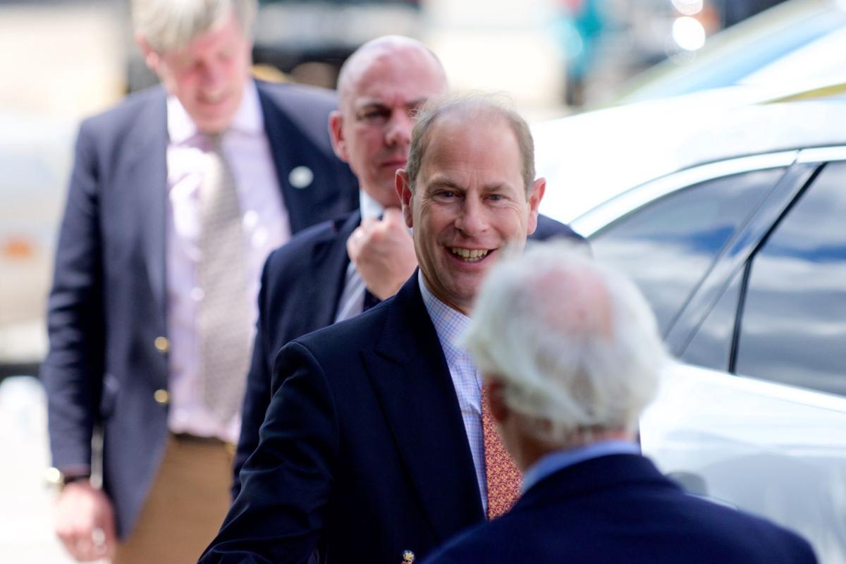Prince Edward visits Aiken, plays court tennis | News | postandcourier.com