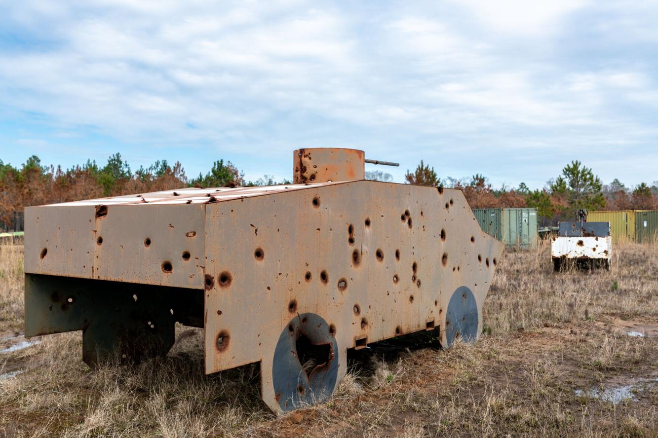 Fighter jets and conservation on Marine corps bombing range