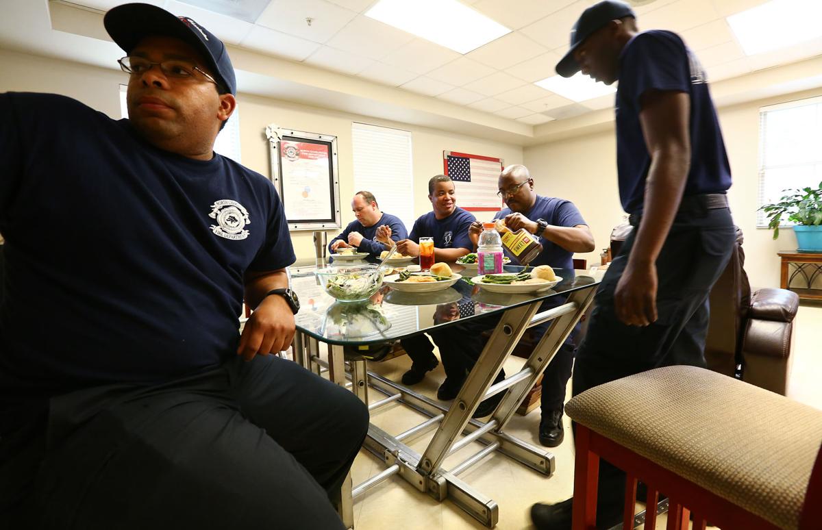 Firefighters' eating habits alarm health professionals