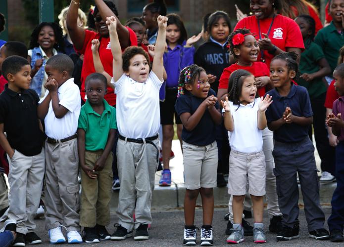 Students surprised with new bikes at Pepperhill Elementary