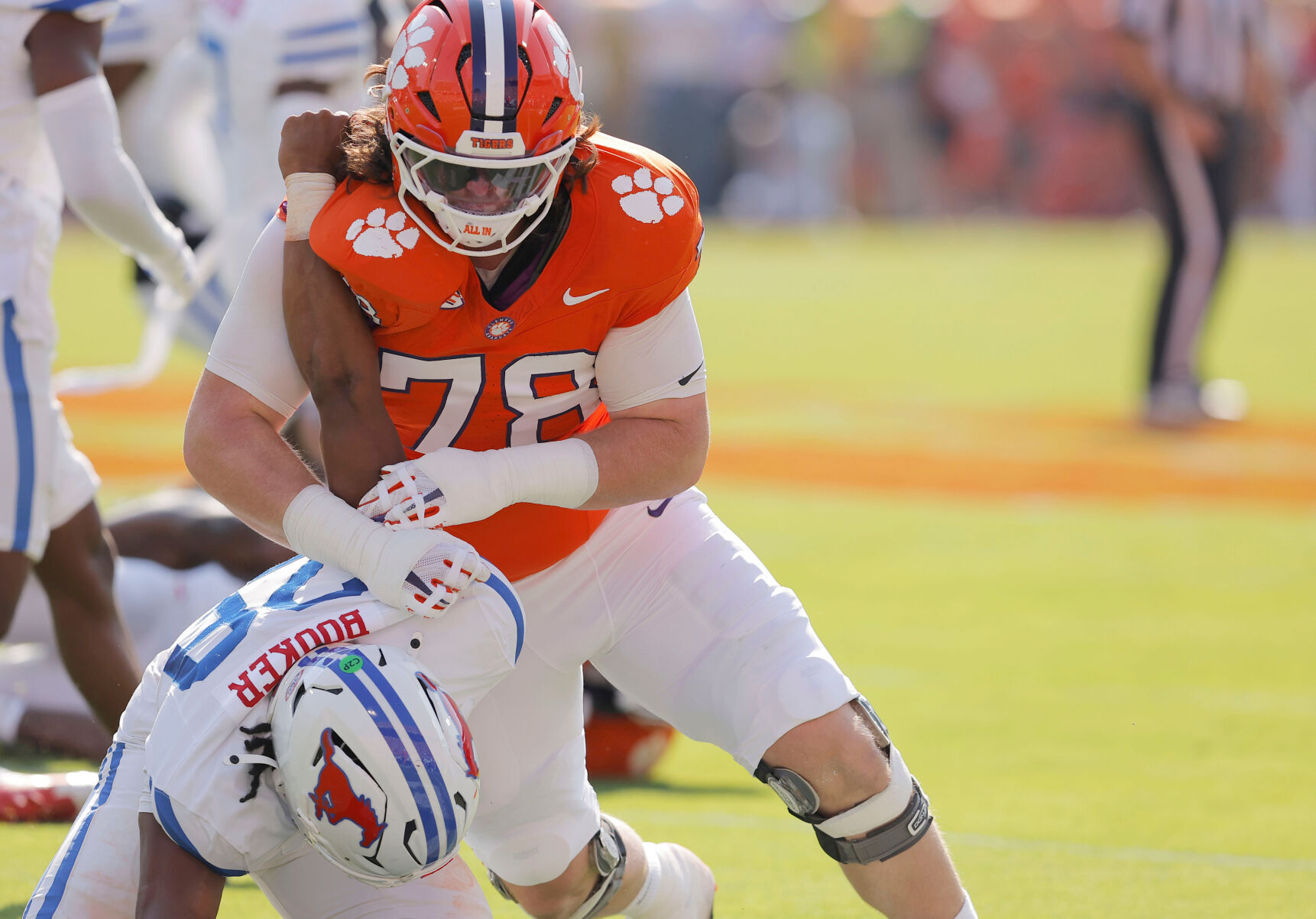 Why Clemson O-lineman Blake Miller opted into Pinstripe Bowl