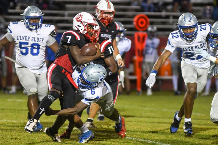 Silver Bluff blows out Barnwell in football rivalry game