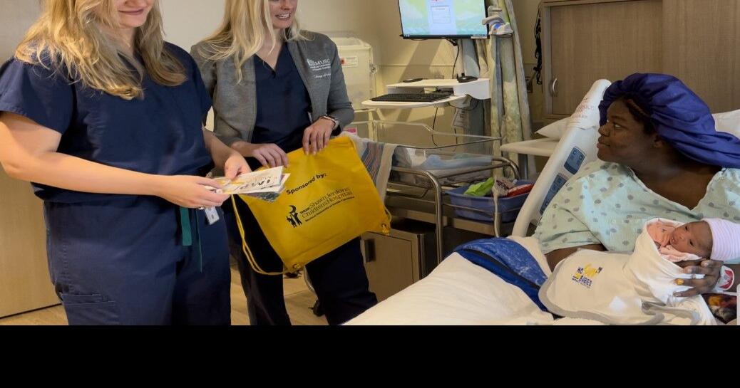 MUSC med students gift newborns' parents with sun safety equipment ...