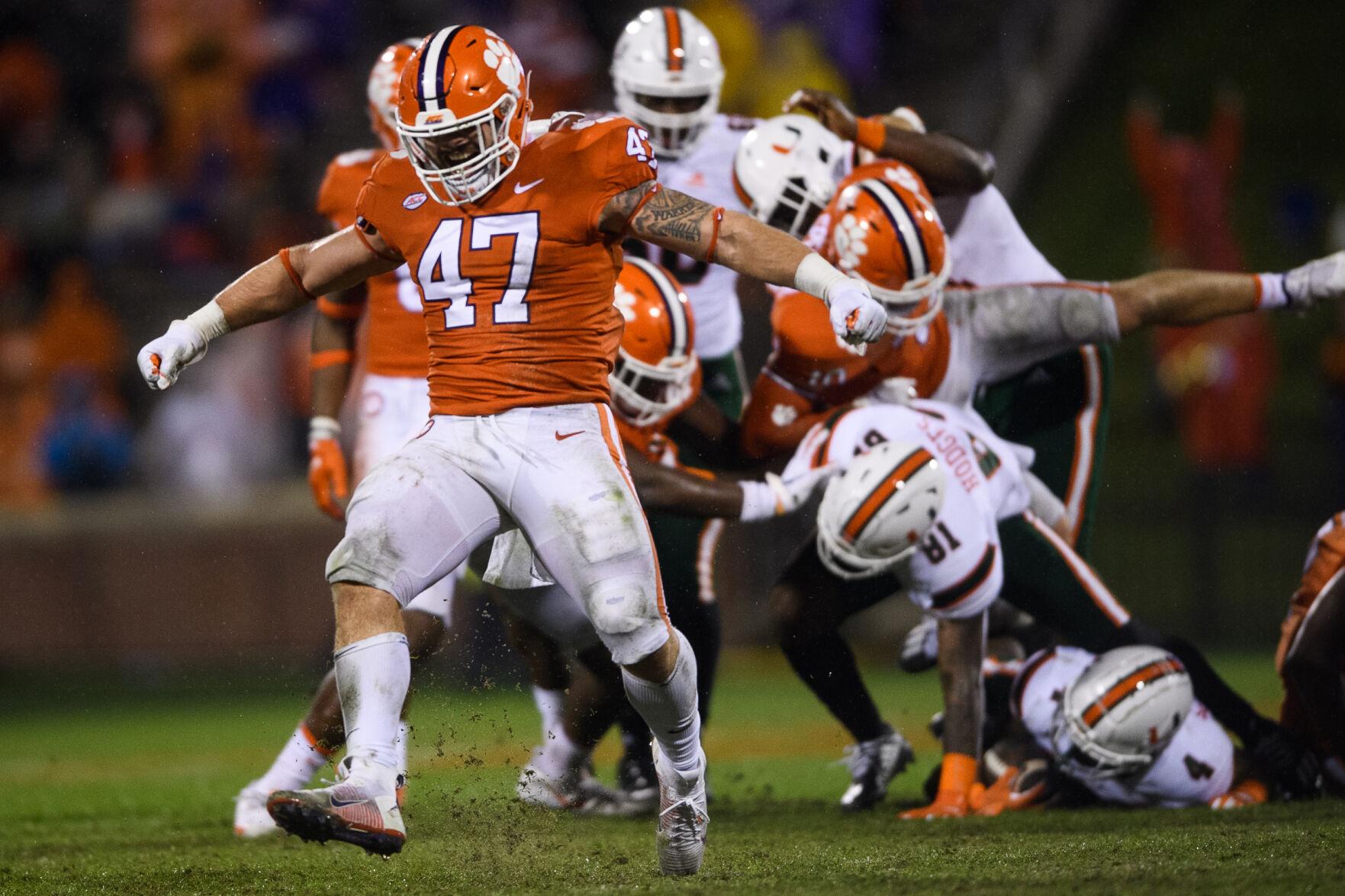 Clemson standout linebacker Skalski to return for 6th season | Clemson ...