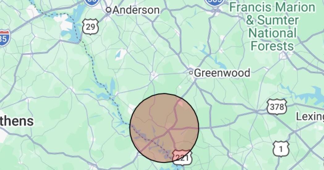1.9 magnitude earthquake reported in rural McCormick SC