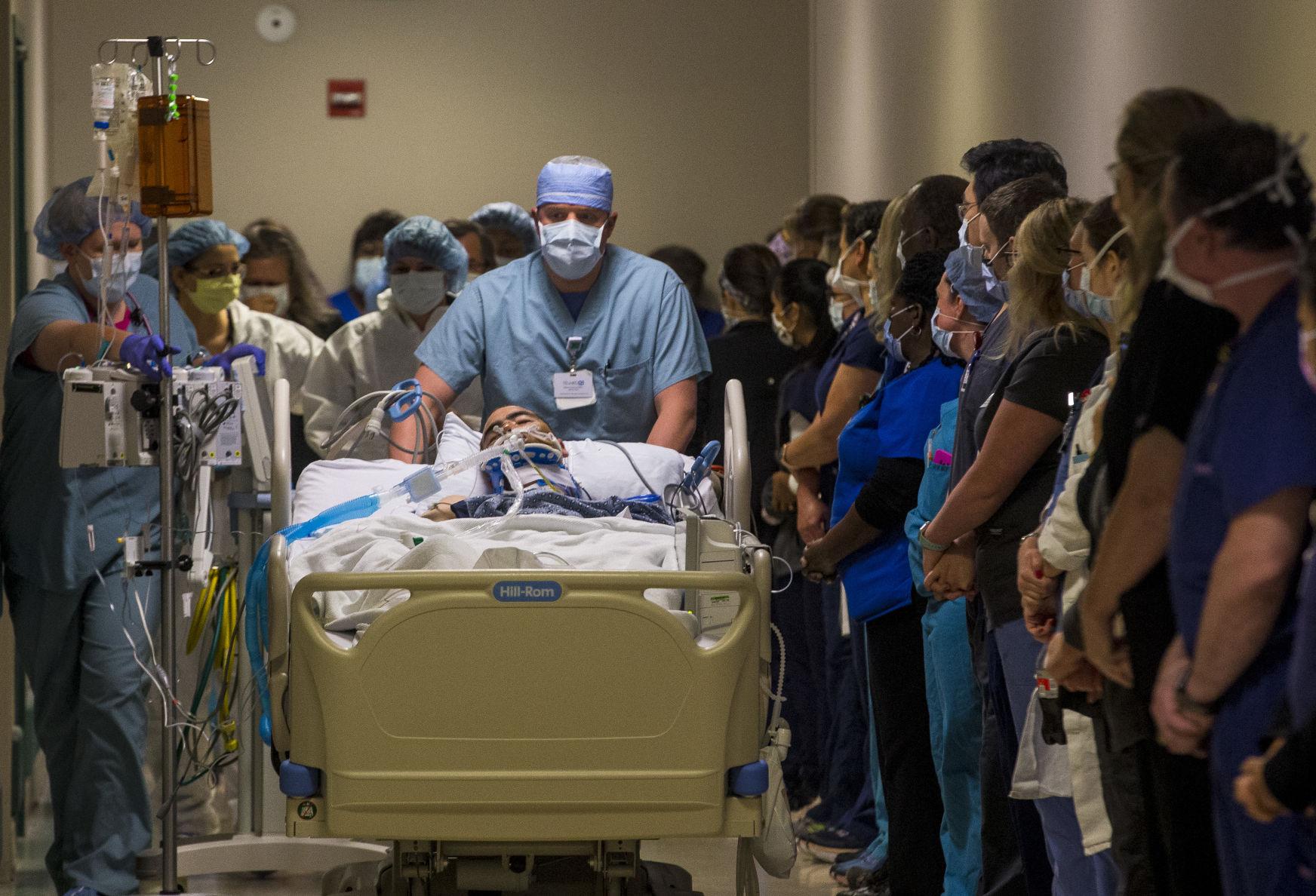See inside a SC hospital's 'honor walk' tribute to an organ donor ...