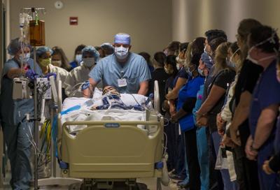 See inside a SC hospital's 'honor walk' tribute to an organ donor