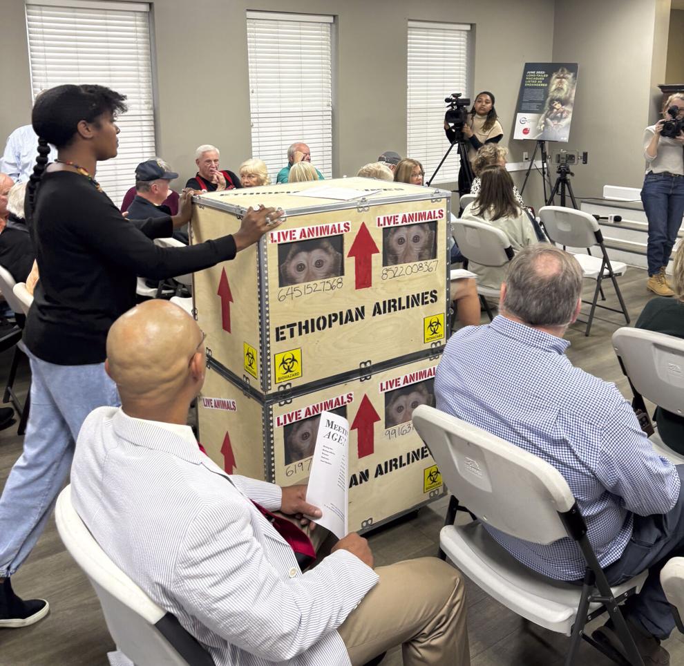 Rural Georgia town resists giant monkey farm, research lab