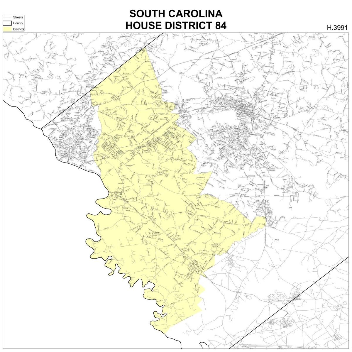House District 84 map | Aiken Standard | postandcourier.com