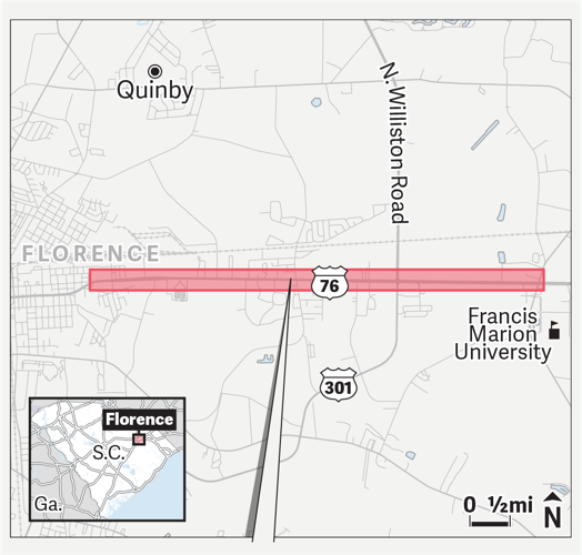 Florence County planning Gateway 76 rezoning along highway