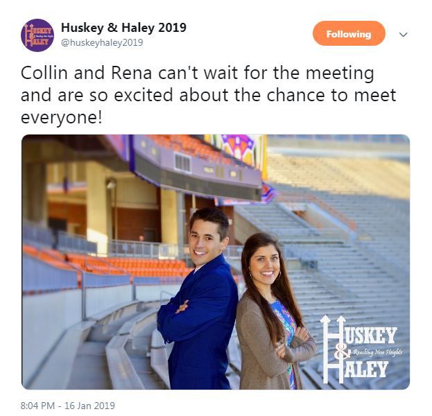 Nikki Haley's daughter running for Clemson student body vice president