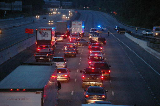 Shooting, wreck on I-26