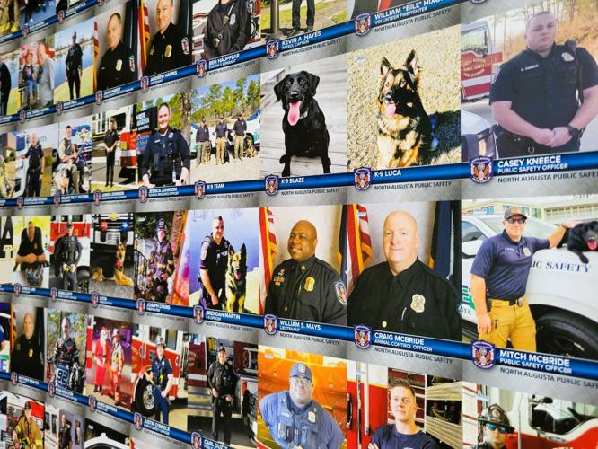 North Augusta Public Safety has 96 Cop Cards for you to find