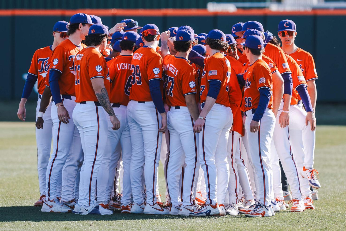Clemson, CofC, CSU win season openers in baseball