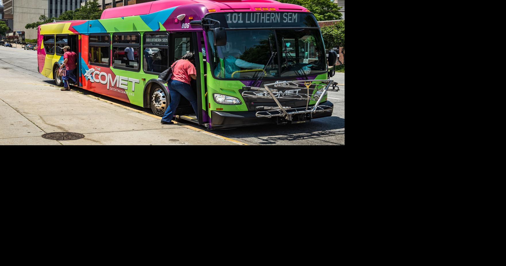 Another COMET bus driver in Columbia tests positive for COVID-19