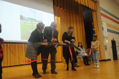 Berkeley Elementary unveils special needs playground equipment